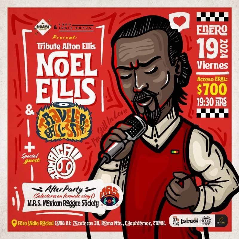 Noel Ellis Rinde un Emotivo Tributo a Alton Ellis en el Foro Indie ...