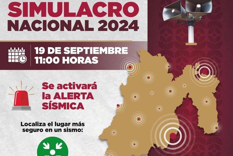 ¡Atentos este 19 de septiembre! Habrá simulacro y sonará la alerta ...