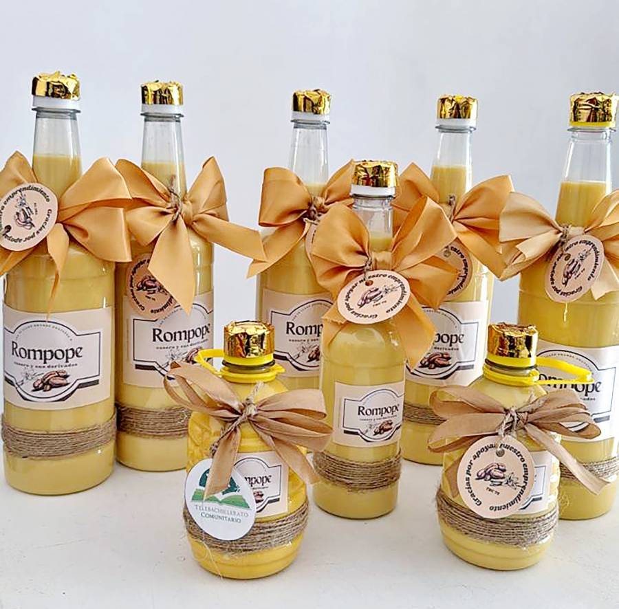 Elaboran rompope artesanal estudiantes de Telebachillerato Comunitario ...